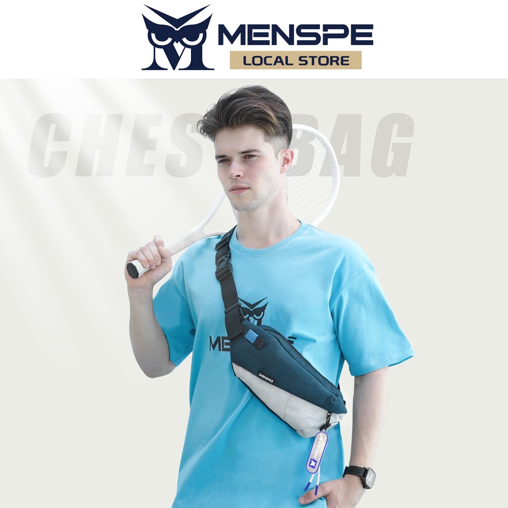 MENSPE Crossbody Bag for Men Korean Sling Bag Wasit Bag Pouch Pack ...