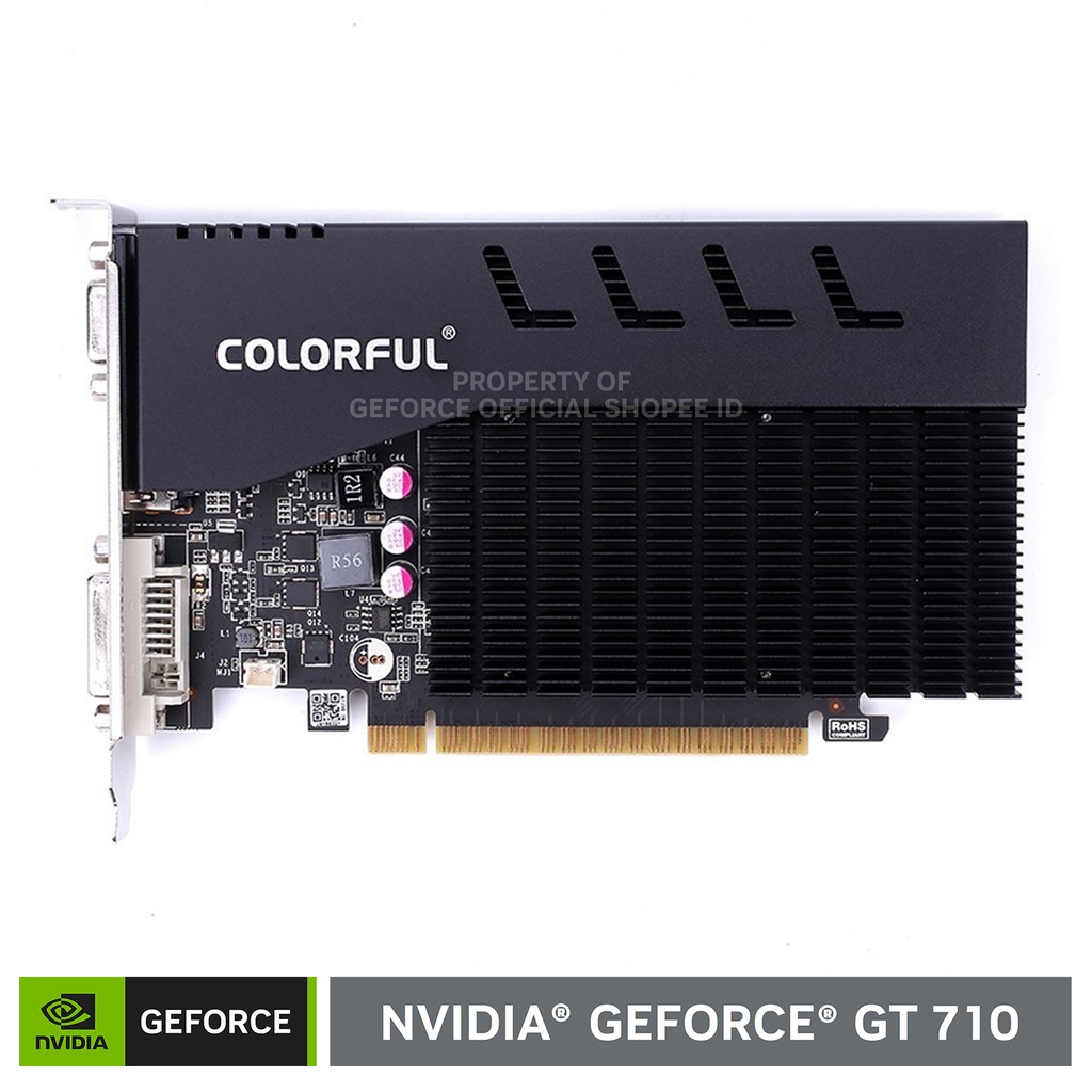 Colorful GeForce GT 710 NF 1GD3-V | 1gb GDDR3 | Shopee Philippines