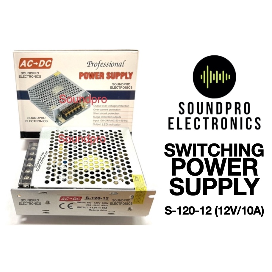 Switching Power Supply AC-DC S-120-12(12v/10A) S-180-12(12v/15A) Power ...