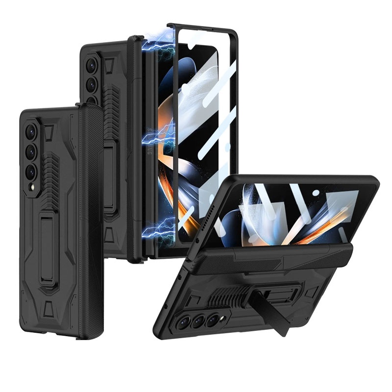 For 2022 New Samsung Galaxy Z Fold 4 Case Fold 3 Case Protection Glass ...