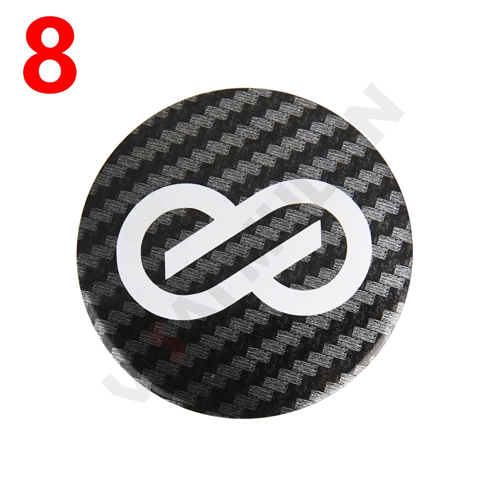 4PCS 56MM Stickers ADVAN ENKEI SSR XXR WEDSSPORT KRANZE WORK MEISTER VS ...