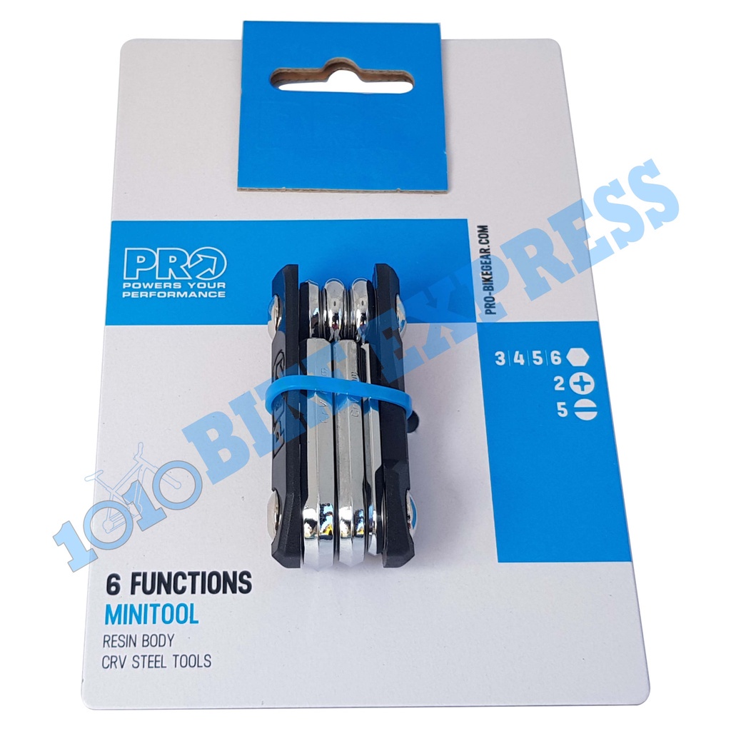 PRO Bike Gear Mini tool 6 Function minitool folding tools | Shopee Philippines