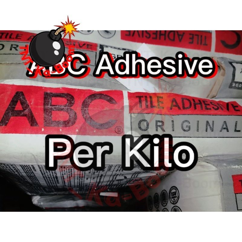 ABC Adhesive Original Tile Adhesive | Per Kilo Will Repack | Sobra Kilo ...