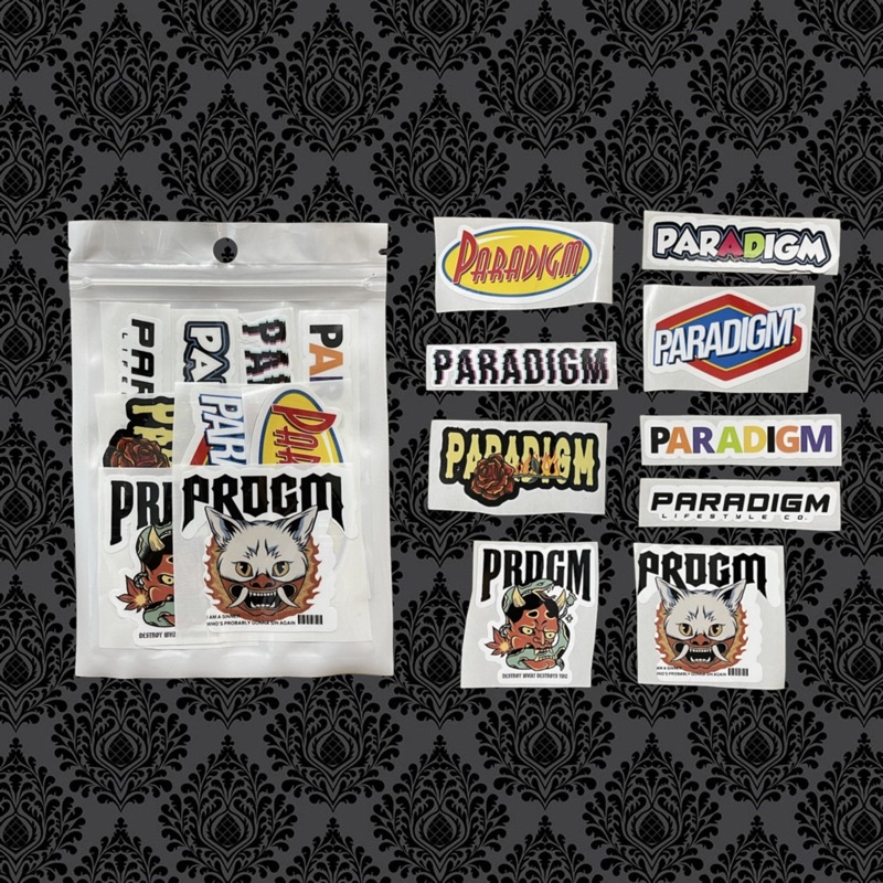 Paradigm Sticker Pack | Shopee Philippines