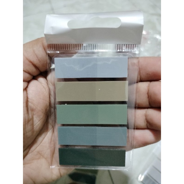 100 Sheets Writable PET Label Sticker Classification Index | Shopee ...