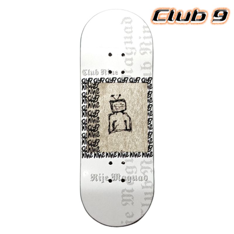 Club 9 professional fingerboard decks | made of 7 ply maple with real ...
