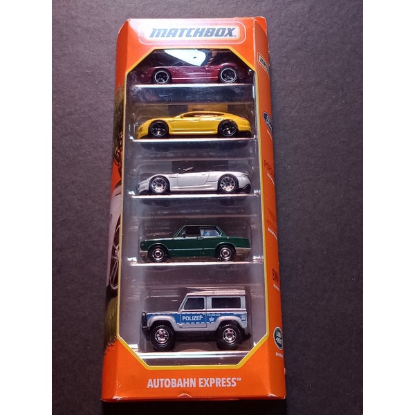 matchbox diecast 5 pack autobahn express | Shopee Philippines