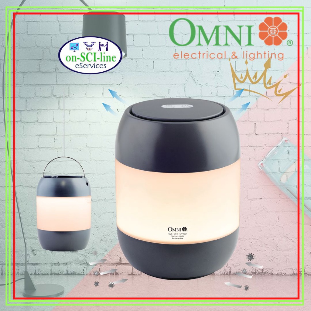 OMNI Electrostatic UVC Air Sanitizer | Shopee Philippines