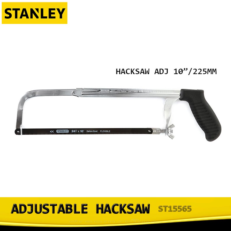STANLEY Adjustable Hacksaw 450mm (ST15565) | Shopee Philippines