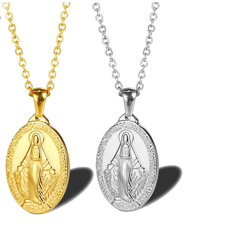 Miraculous Medal of Mama Mary (Inang Saklolo available in silver and ...
