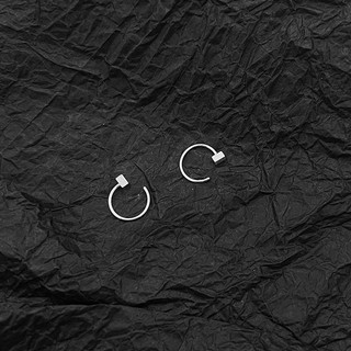 Block Hook Hikaw for Men Hoop Earings for Women Stud Hikaw for Men ...