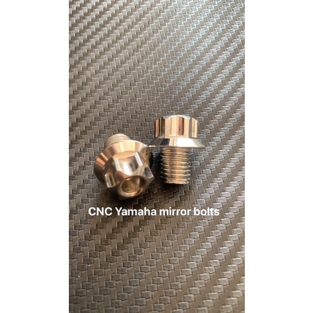 HENG SIDE MIRROR BOLTS HONDA/YAMAHA SET (sold as per pair) | Shopee ...