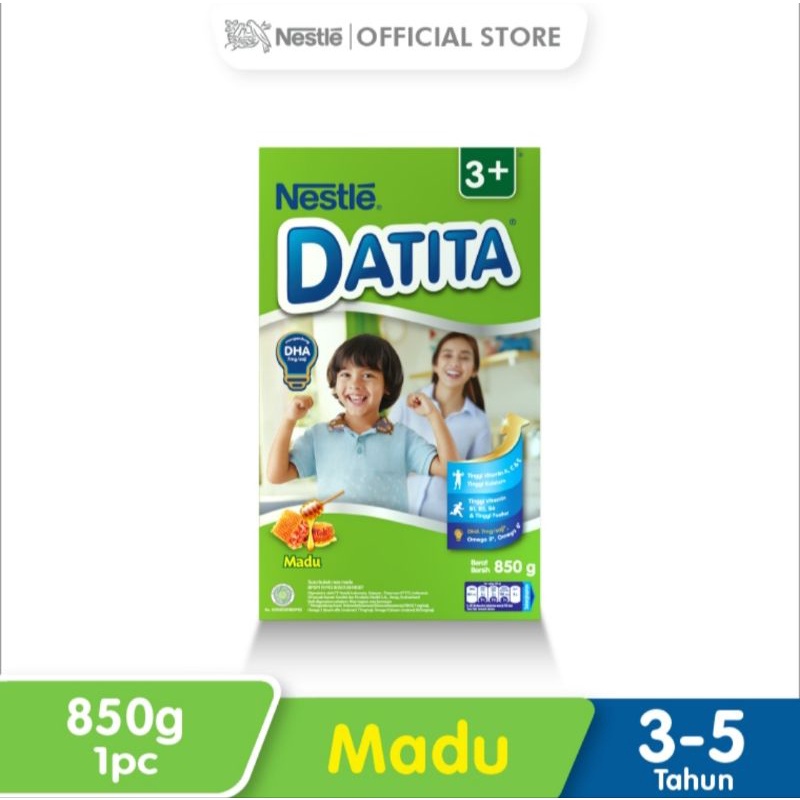 Nestle Datita 3 +5 Honey Growth Milk 900G | Shopee Philippines