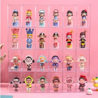 Mini Figure Acrylic Case / Transparent Small Action Display Stand Doll ...