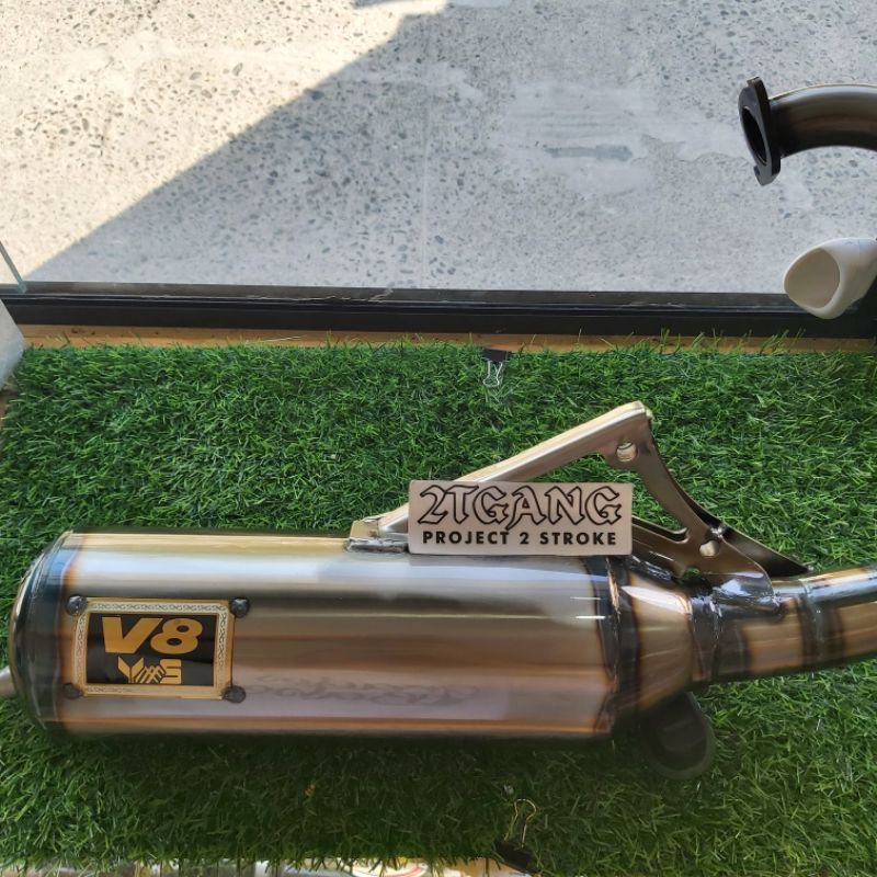 V8 Pipe for Honda Dio 1/2 70-90cc Thailand | Shopee Philippines