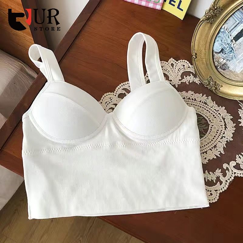 New Fashion Women Padded Push Up Bralette Sando Bra Urstore | Shopee ...