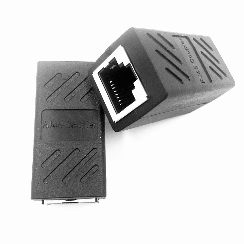 RJ45 Female to Female Network LAN Connector Adapter Coupler Extender ...