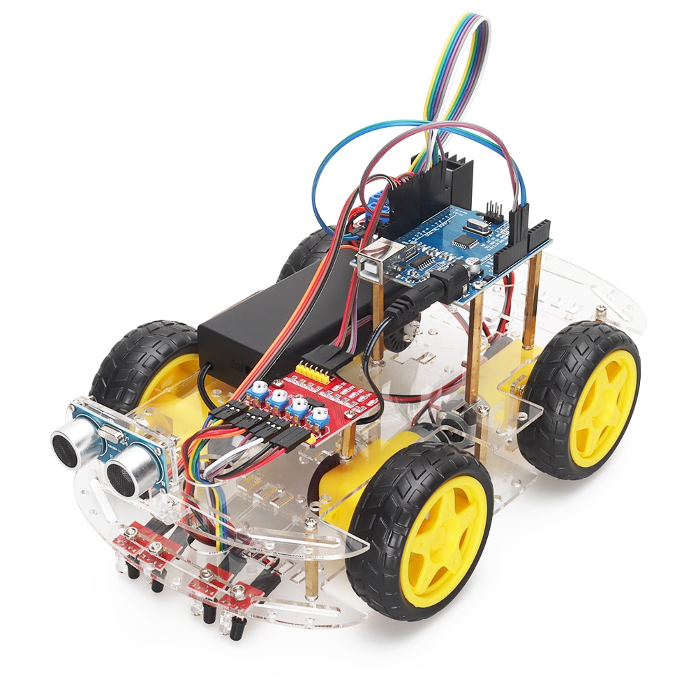 availableStarter Complete Smart Robot Car Kit, For Arduino Project ...