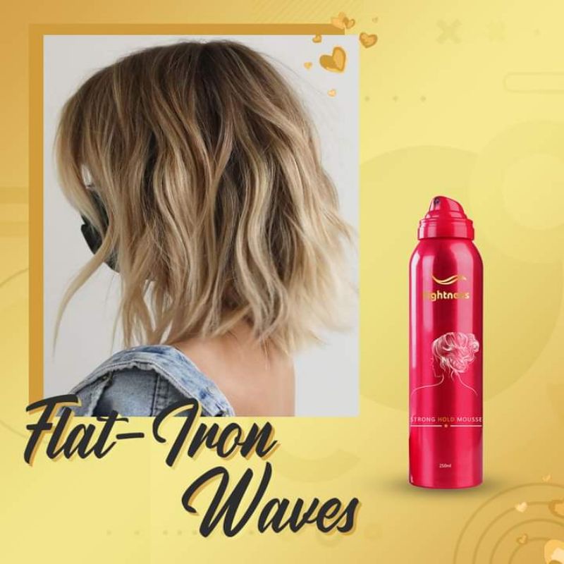 Lightness Strong hold mousse 250ml | Shopee Philippines