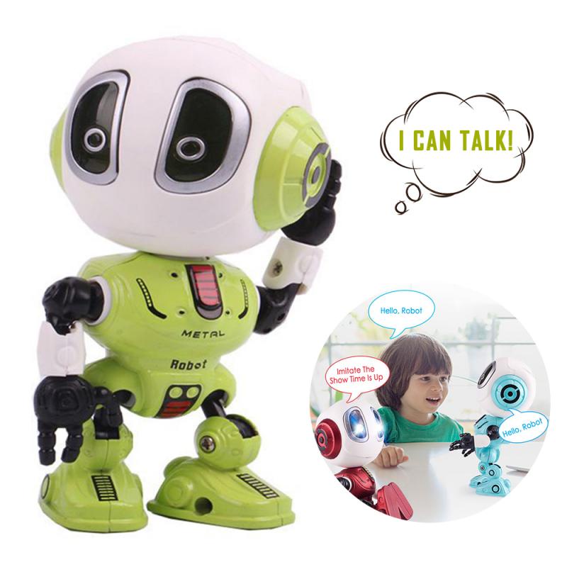 Smart Talking Robot Toy DIY Gesture Electronic Removable Doll Toy Head ...