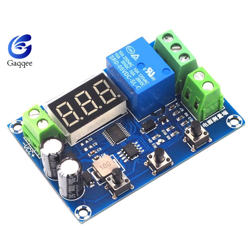 Gaqqee Voltmeter DC 6-40V XH-M608 Battery Charge Discharge Module Under ...