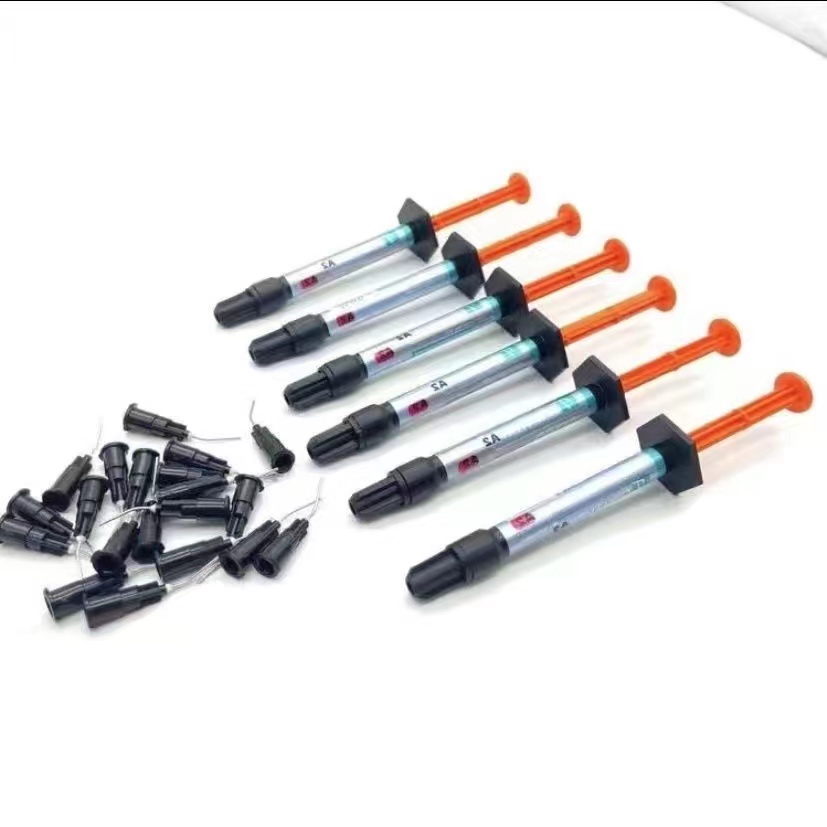 2g/Syringe Dental Materials Light Curing Flowable Composite Resin Teeth ...