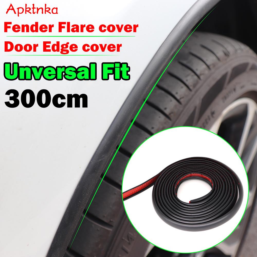 Universal Car Fender Flares Arches Rubber Wing Arch Extension Auto ...
