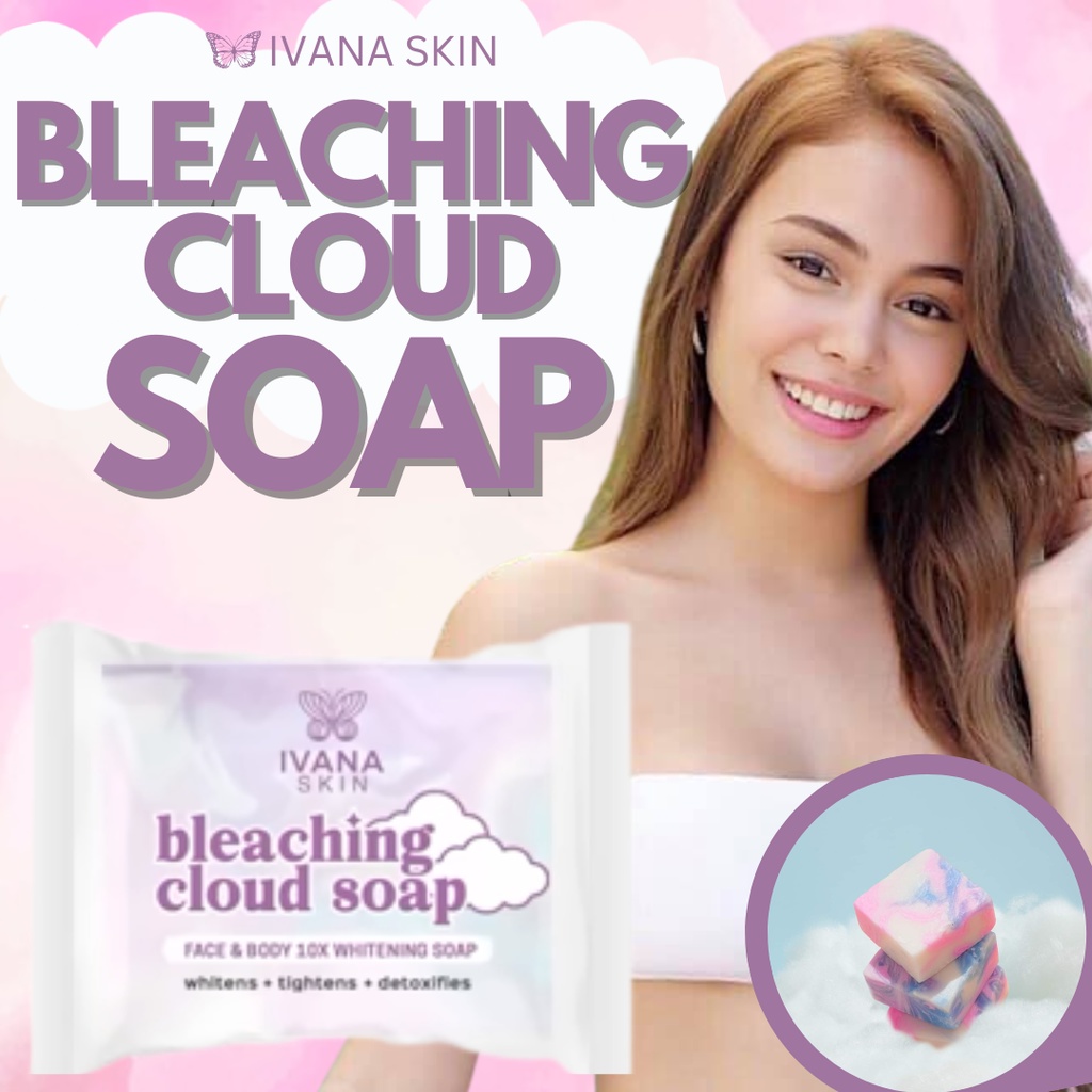 IVANA SKIN BLEACHING CLOUD SOAP | EXFLOITING | WHITENING | MICRO ...