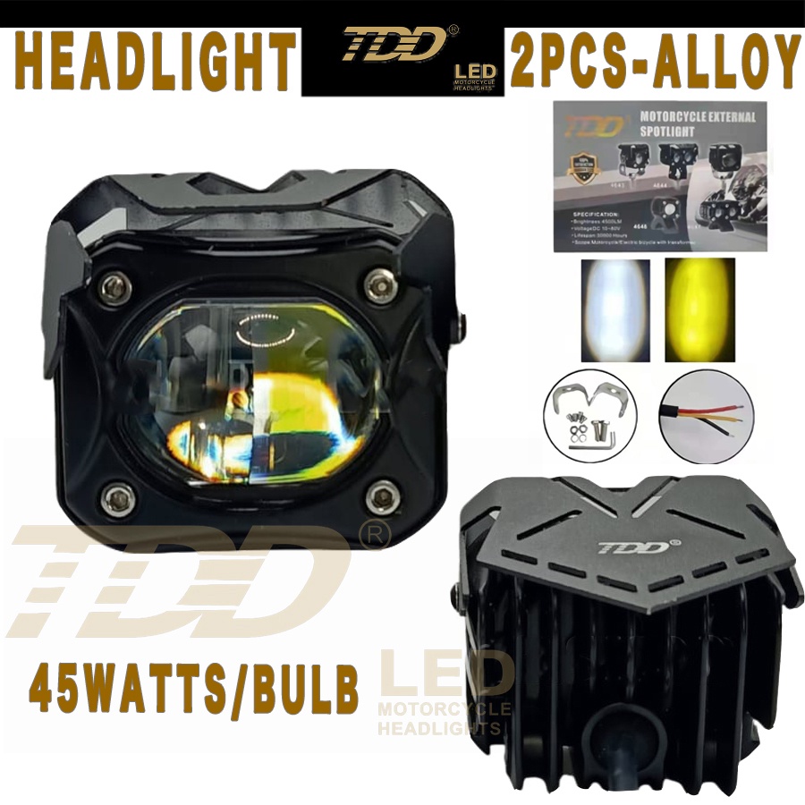 TDD Original（2PCS）30W/Bulb Alloy Quad shot Runway Headlight With ...