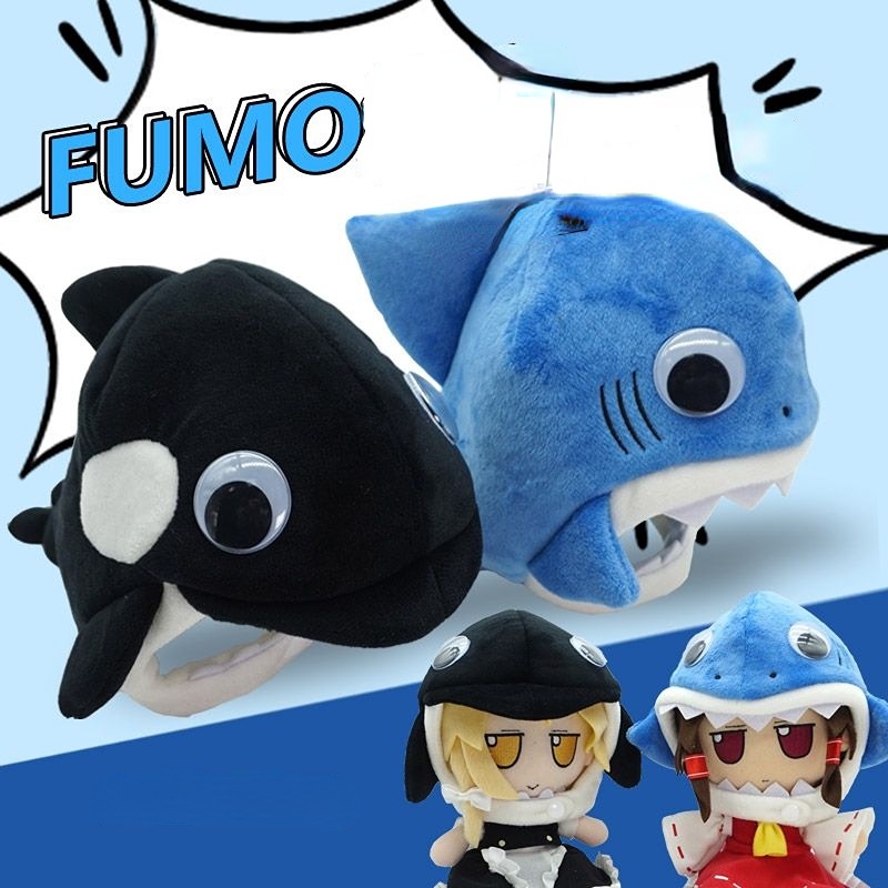 Project Touhou FUMO Doll Universal Baby Clothes Accessories Shark Head ...