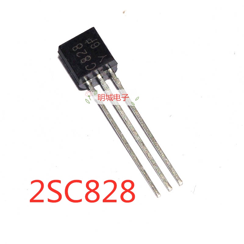 10pcs 50pcs 2SC828 C828 TO-92 low power transistor TO92 0.1A 30V ...