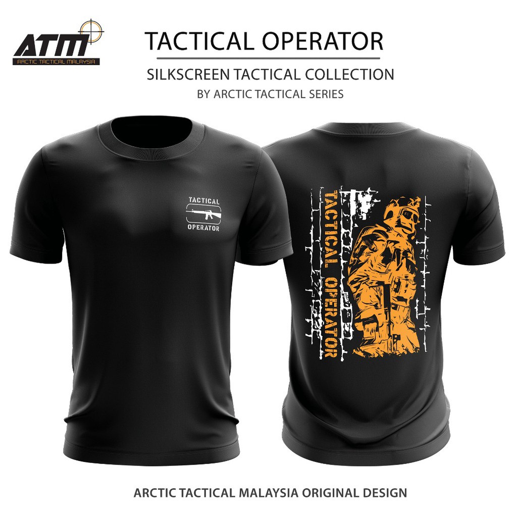 TACTICAL T SHIRT READY STOCK MICROFIBER JERSEY INNER BAJU TAKTIKAL ...