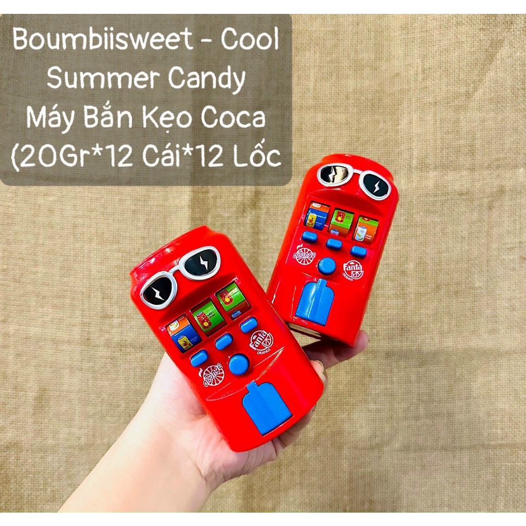 Cola Fanta Soft Drink Vending Machine Toy Candy with candy | Shopee ...