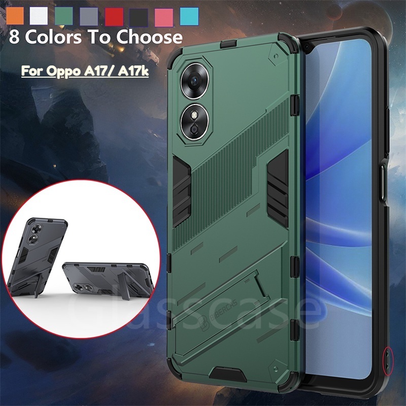 Fashion Hard Shockproof Phone Case For Oppo A17K A17 A 17 Casing 3D ...