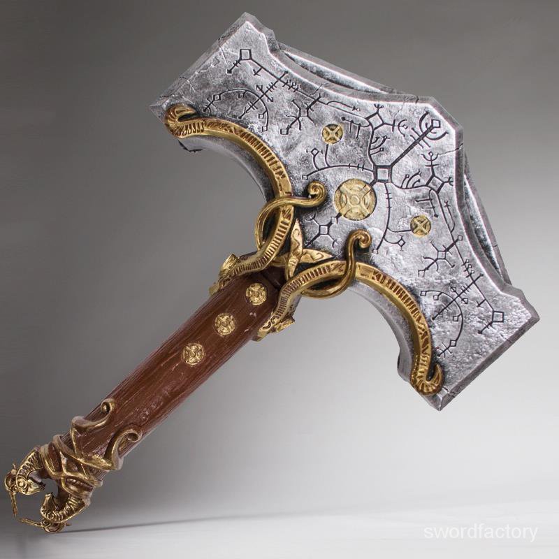 Ares 5 Hammer of Sol War Storm Destroyer Axe Hammer Battle Hammer COS ...