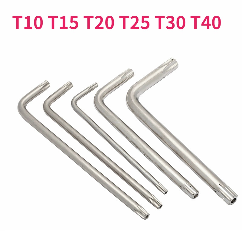 1pcs T10 T15 T20 T25 T30 T40 Torx Screwdrivers Double End 2 Way Long ...