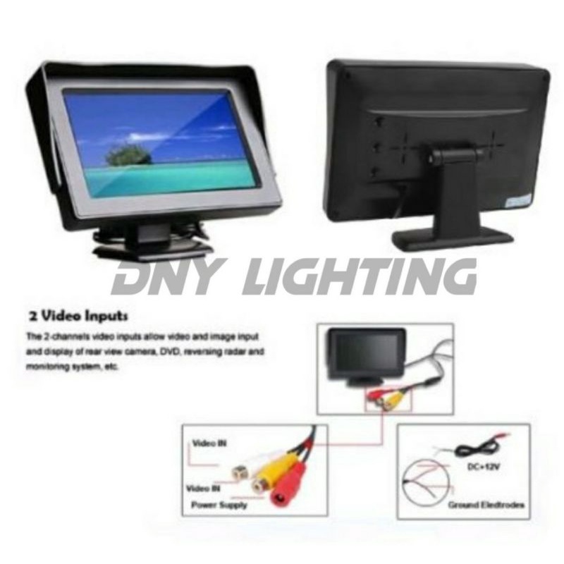 5 Inch Car TFT Monitor/Reverse Camera Tv | Shopee Philippines