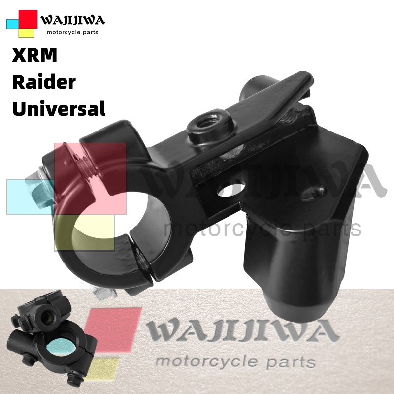 Clutch Lever Holder With Mirror Hole Left Side Mirror Holder XRM Raider ...