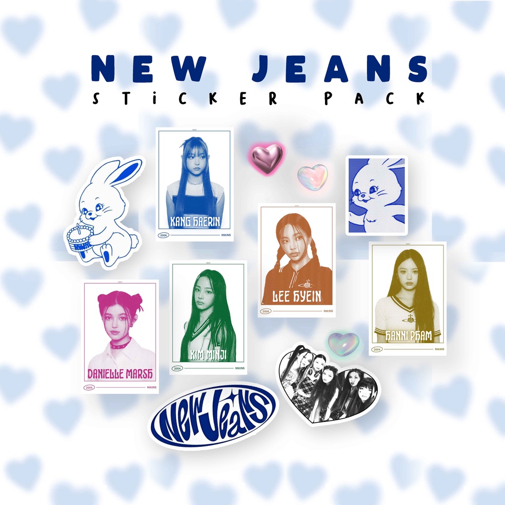 New Jeans Sticker Pack | Shopee Philippines