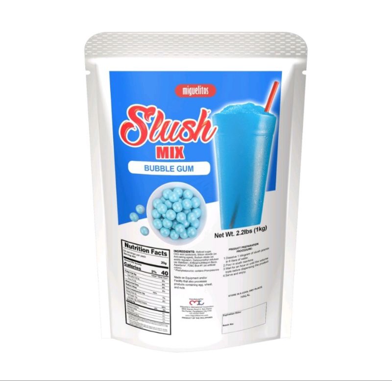 SLUSH MIX POWDER SLURPEE (1 KILOGRAM) | Shopee Philippines