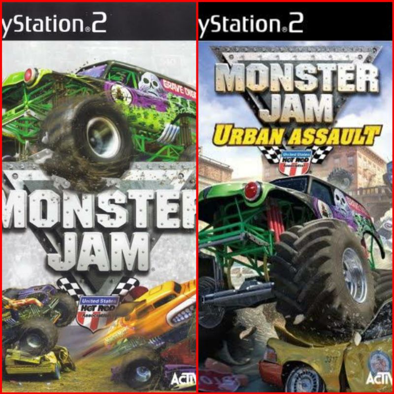 PS2 PlayStation 2 Games Monster Jam Series (Read Description) | Shopee ...