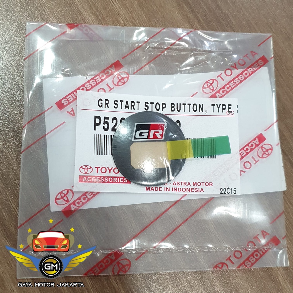 TOMBOL Original Raize-Agya-Fortuner-Yaris-Avanza Engine Stop Start Stop ...