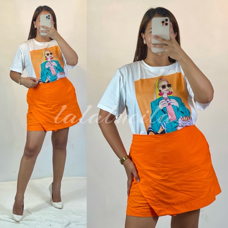 Mix and Match Plus Size Coordinates Fit L-2XL (SKORT - 32"-40 ...
