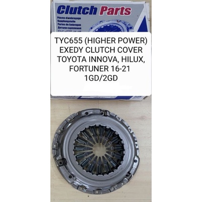 Clutch Cover Toyota Innova, Hilux, Fortuner (2016-2021) 1GD/2GD TYC655 ...