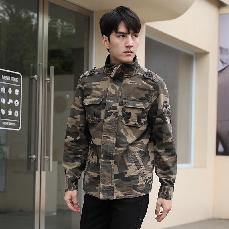 Camouflage jacket Military jacket | Shopee Philippines