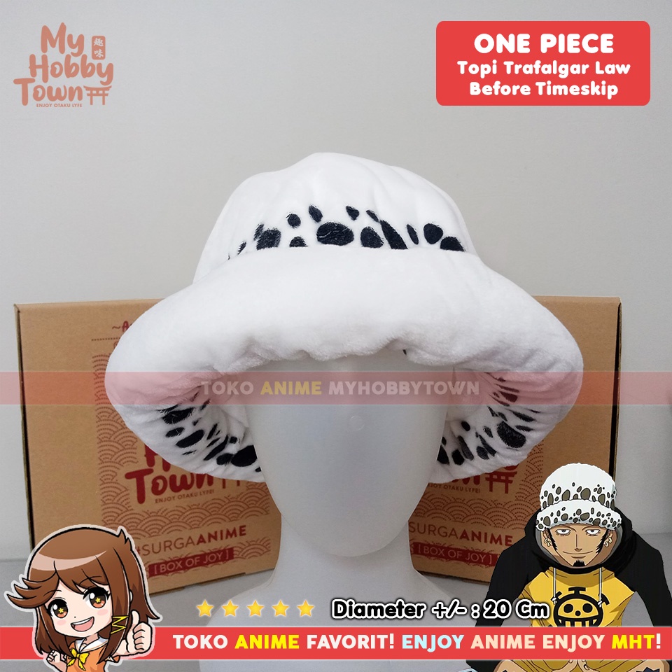 One Piece Anime Hat Trafalgar Law Cosplay Hat Before Timeskip | Shopee ...