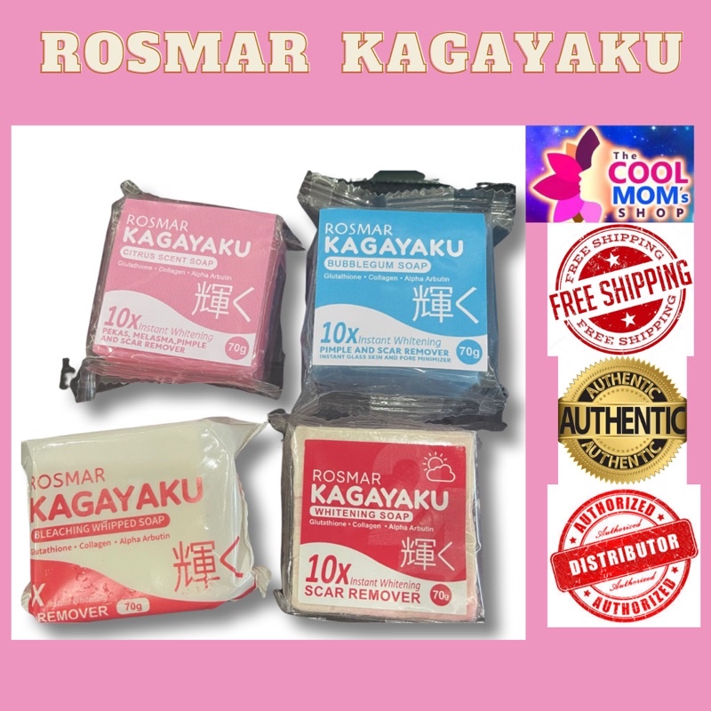 Rosmar Kagayaku Bleaching Whipped Soap Whitening 10x Scar Remover