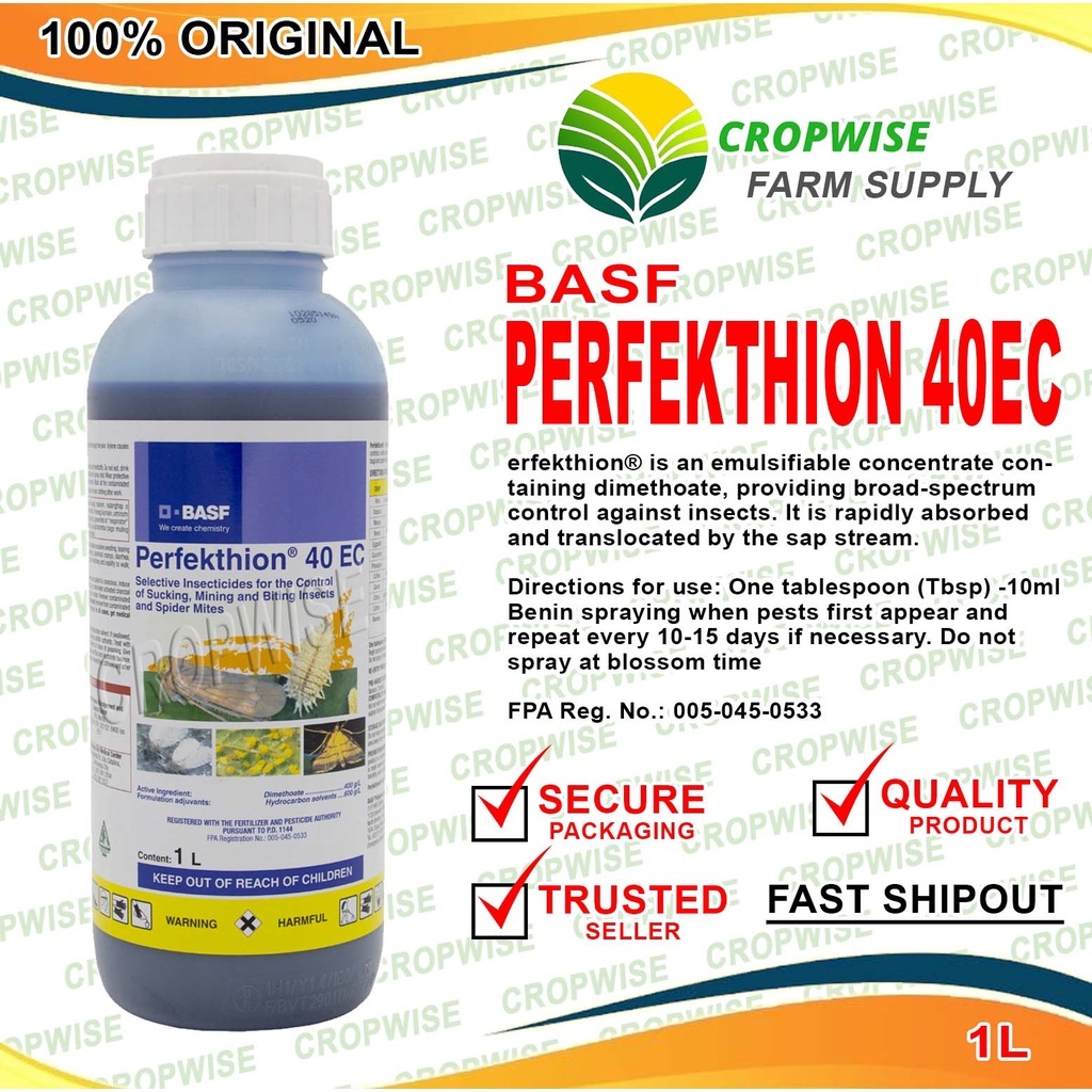 PERFEKTHION 40EC Insecticide (BASF) | Shopee Philippines
