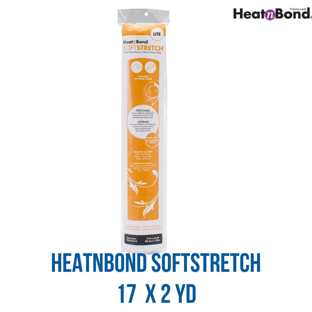 Art Hub - HEATNBOND Lite Soft Stretch Iron-On Adhesive (Strong, Fabric ...