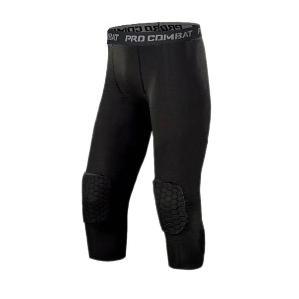 Protective Knee Pads Pants Compression Leggings Trouser Washable Sport ...
